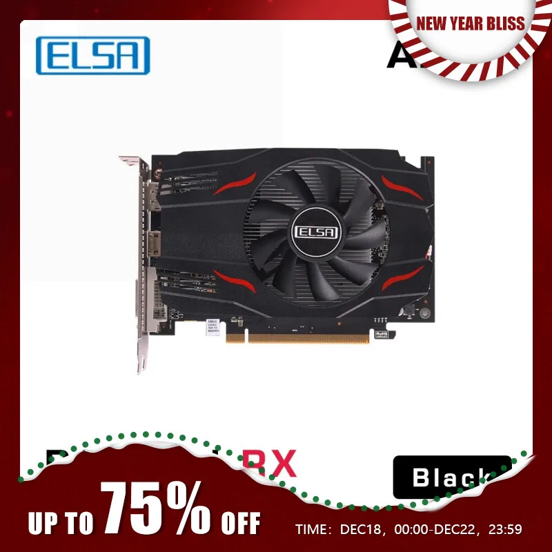 Placa-Gr-fica-ELSA-AMD-GPU-Radeon-RX-550-4G-GDDR5-128Bit-14nm ...