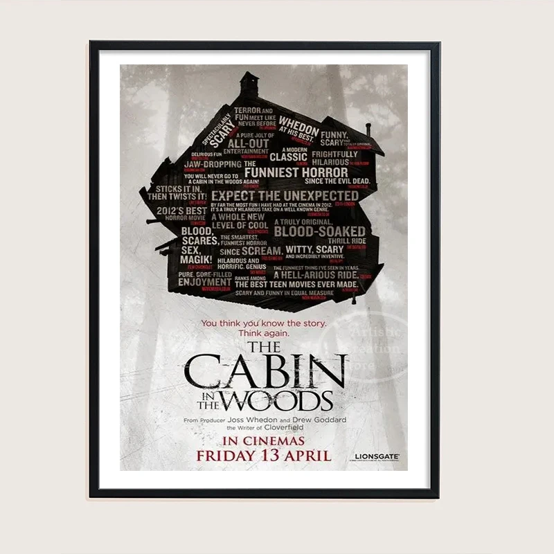 The Cabin In The Woods Movie Poster