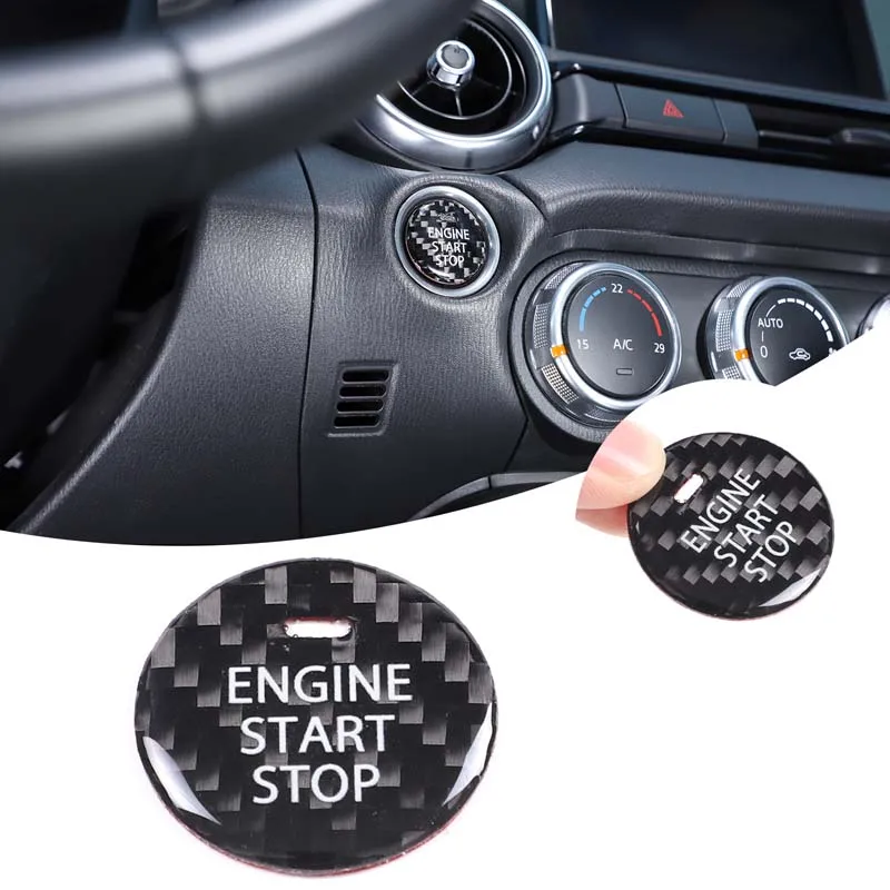 For Mazda MX-5/CX-3/CX-5/CX-6/Mazda 3/Mazda 6 soft carbon fiber one ...