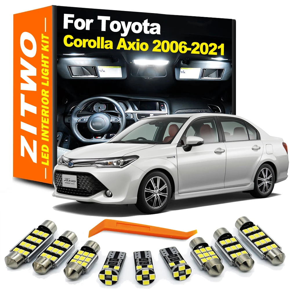 ZITWO-8Pcs-LED-Interior-Reading-Trunk-Light-Kit-For-Toyota-Corolla-Axio ...
