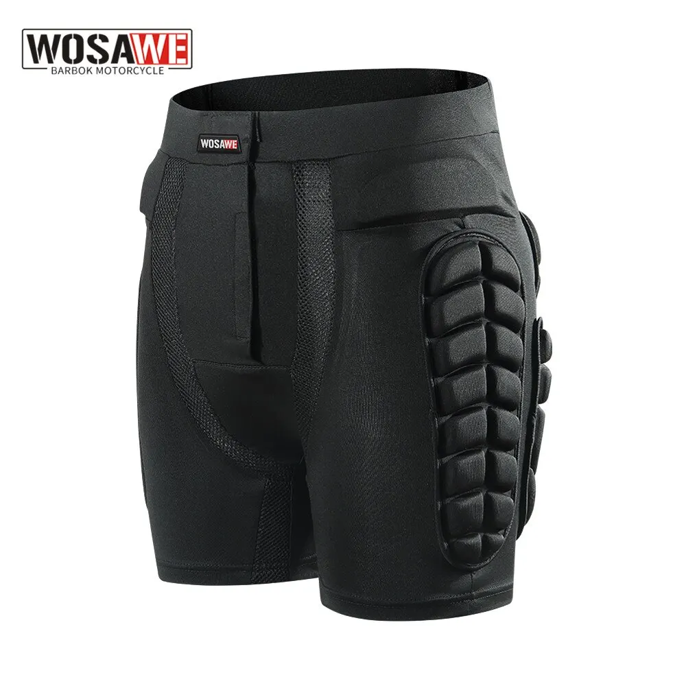 WOSAWE-Protective-Men-Motorcycle-Shorts-Snowboard-Sports-Hip-Butt-Body ...