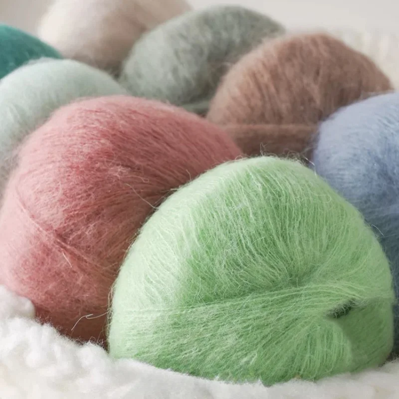 8pcs 400g Mohair Yarn For Crocheting And Knitting DIY Pet Toys DIY ...