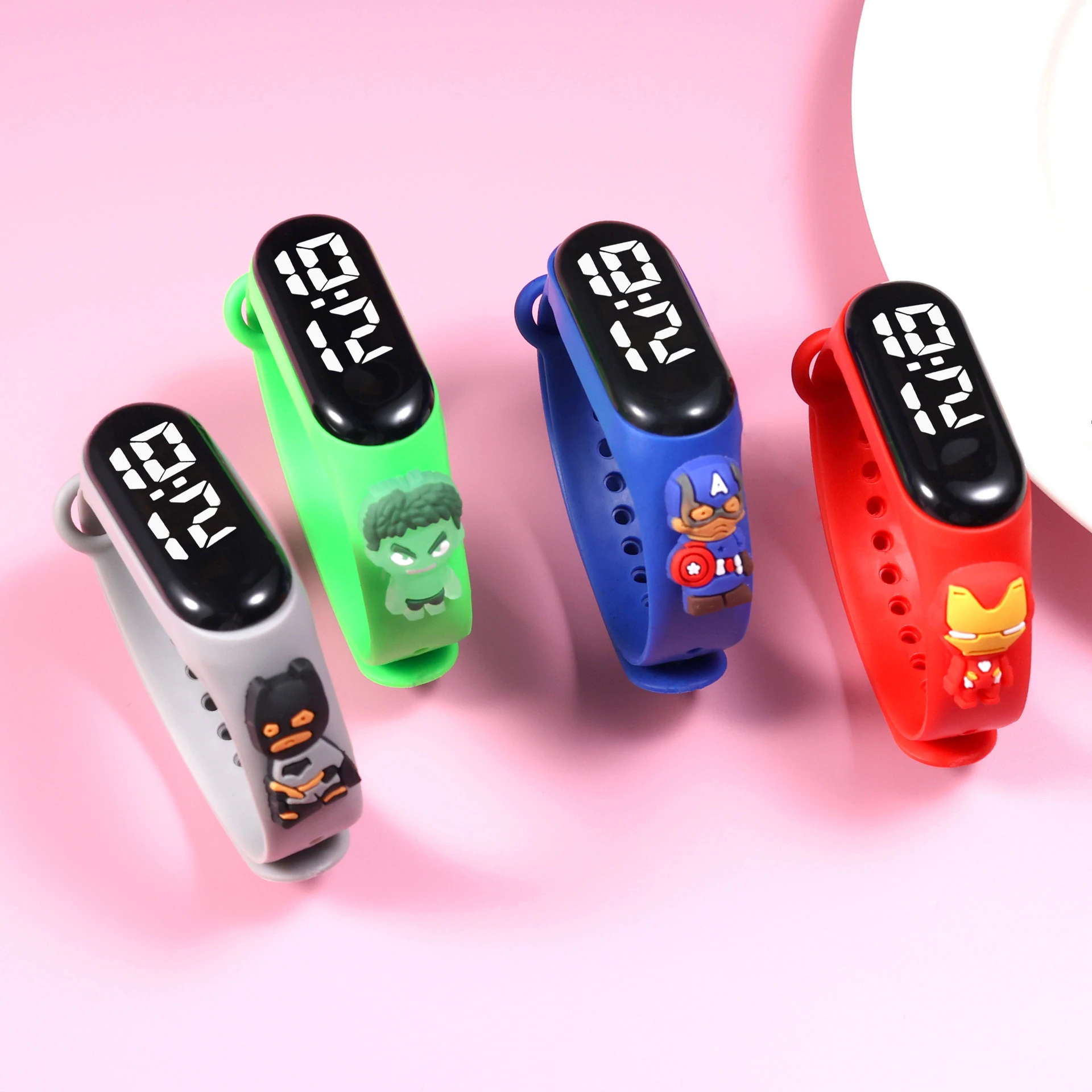 Disney-Children-s-Watch-Fashion-Cartoon-Watches-Electronic-Digital-LED ...