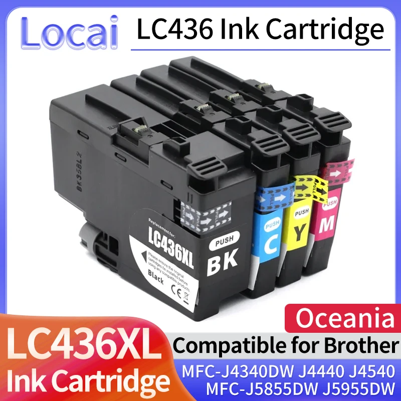 Compatible-Ink-Cartridge-For-Brother-LC436-LC436XL-MFC-J4340DW-J4440DW ...