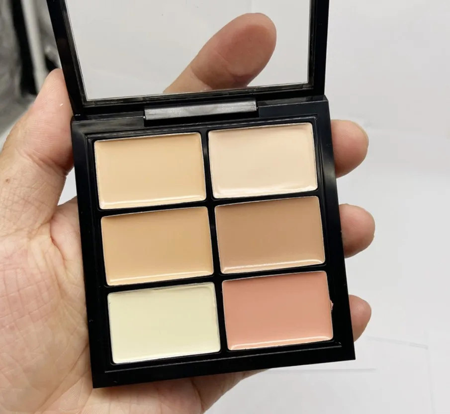 6 Color Makeup Foundation Correcting Illuminating Full Coverage Cream ...
