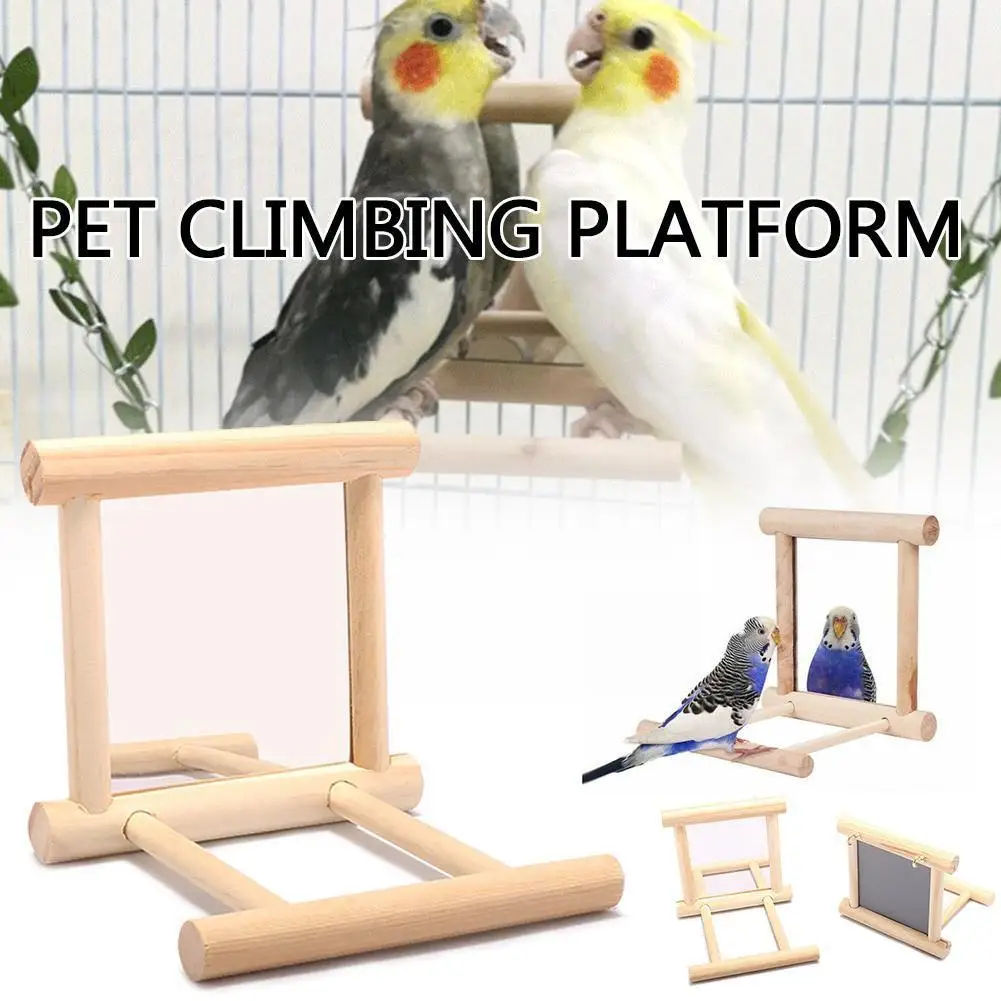 Pet-Bird-Mirror-With-Bell-Easy-To-Use-Bird-Mirror-Fun-Toy-For-Parrot ...