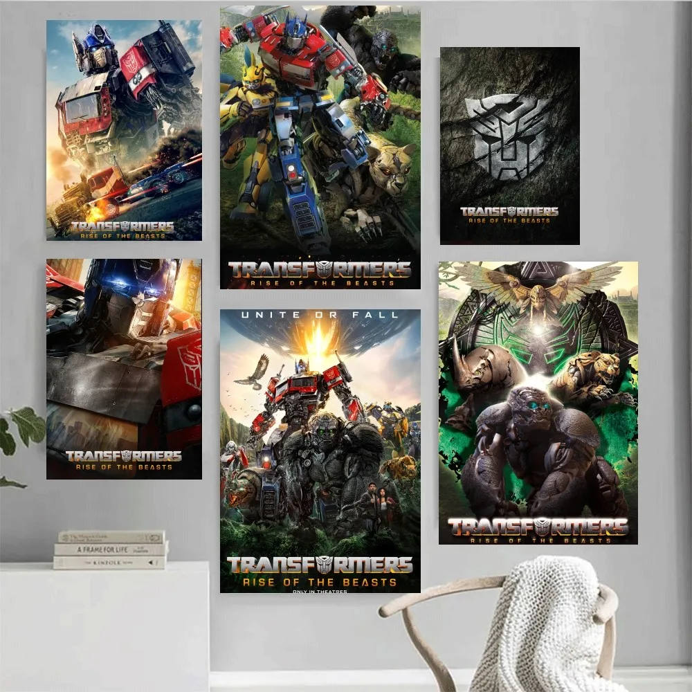 FilmT-Transformers-Rise-of-the-B-Beasts-Poster-Home-Office-Wall-Bedroom ...