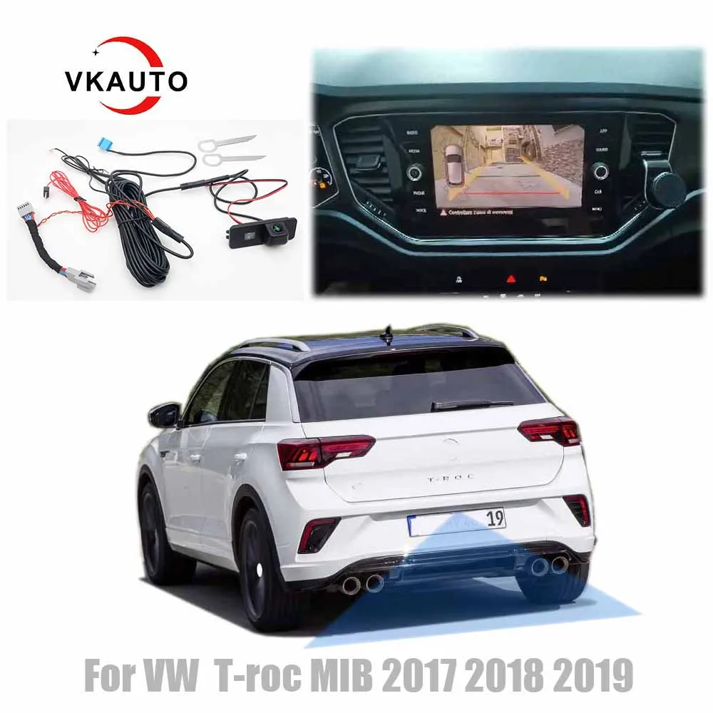 VKAUTO-Canbus-Dynamic-Trajectory-Camera-For-VW-T-roc-2017-2018-2019 ...