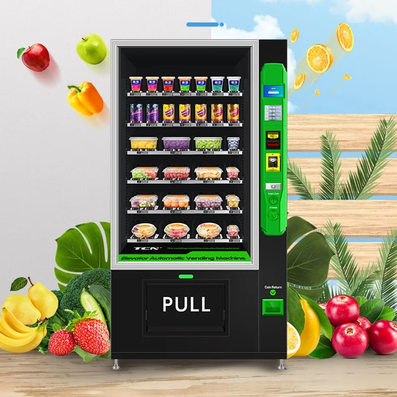 Fresh-Food-Vending-Machine-Refrigerated-Elevator-Vending-Machine-With ...