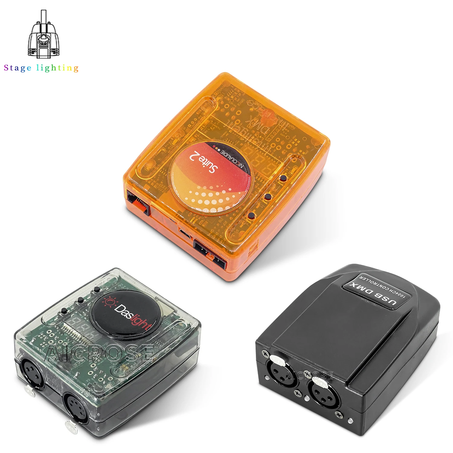 Stage Light Control Software | Computer Controller | Usb Control Box ...