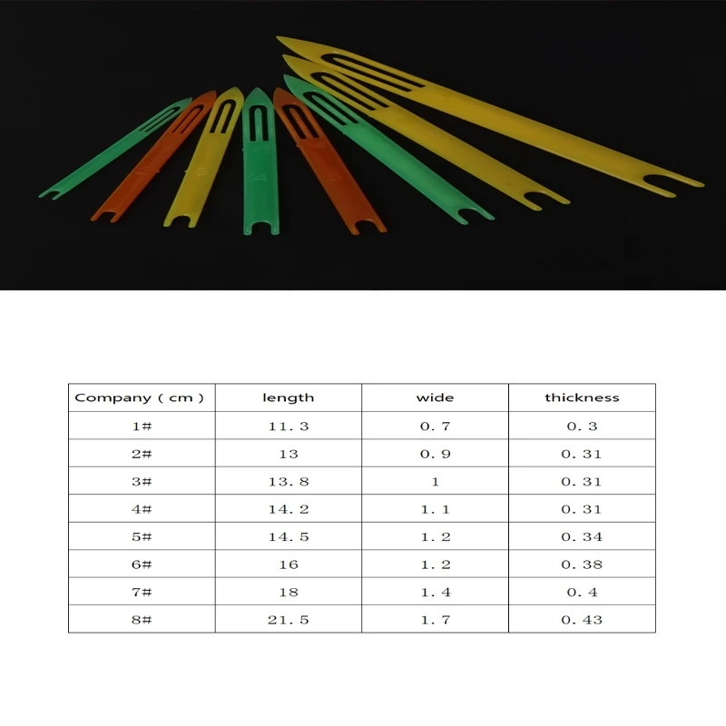 6/8/10Pcs Fishing Netting Needle Mending Net Line Shuttles Rustproof ...