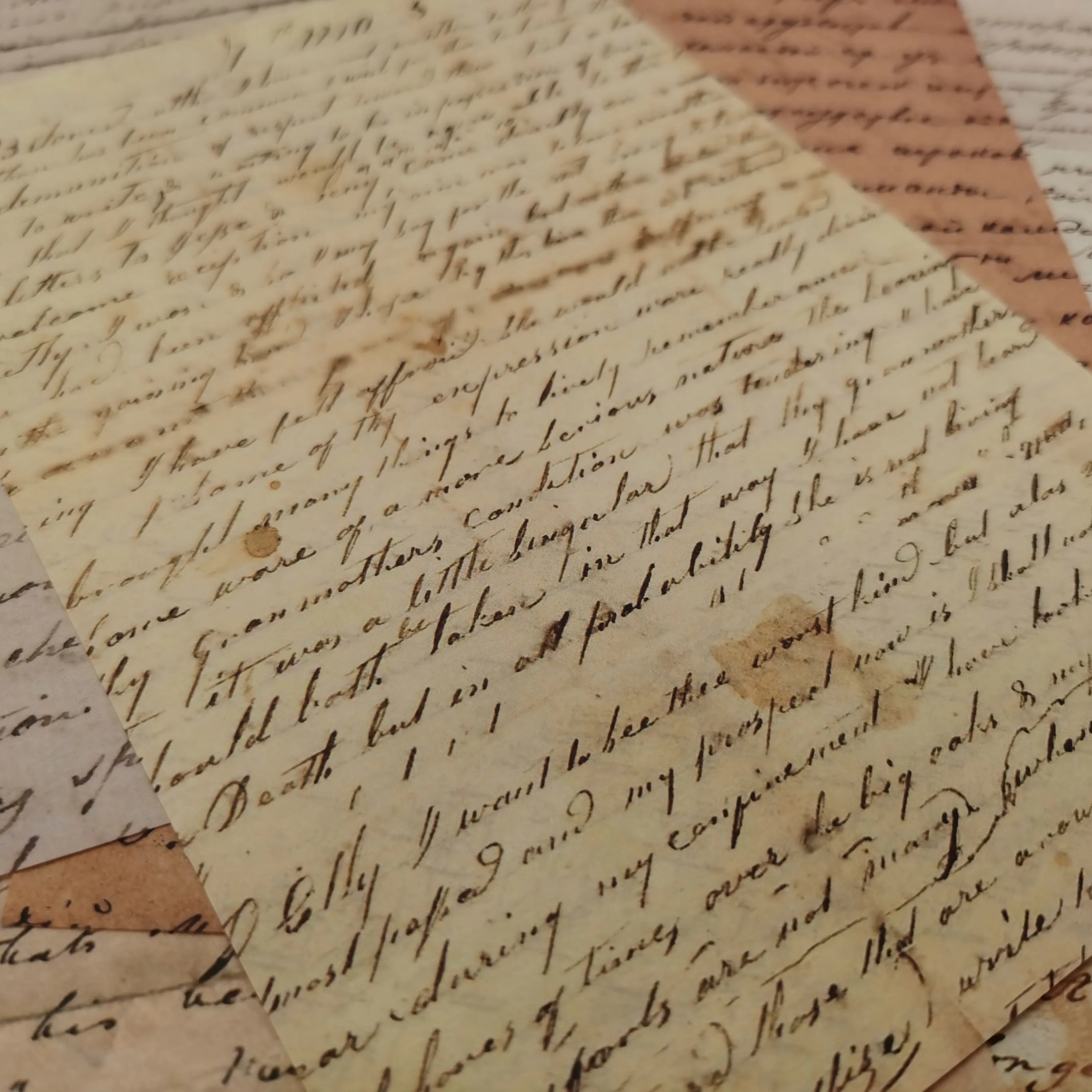 30 folha carta antiga do vintage café tingimento tamanho grande ...