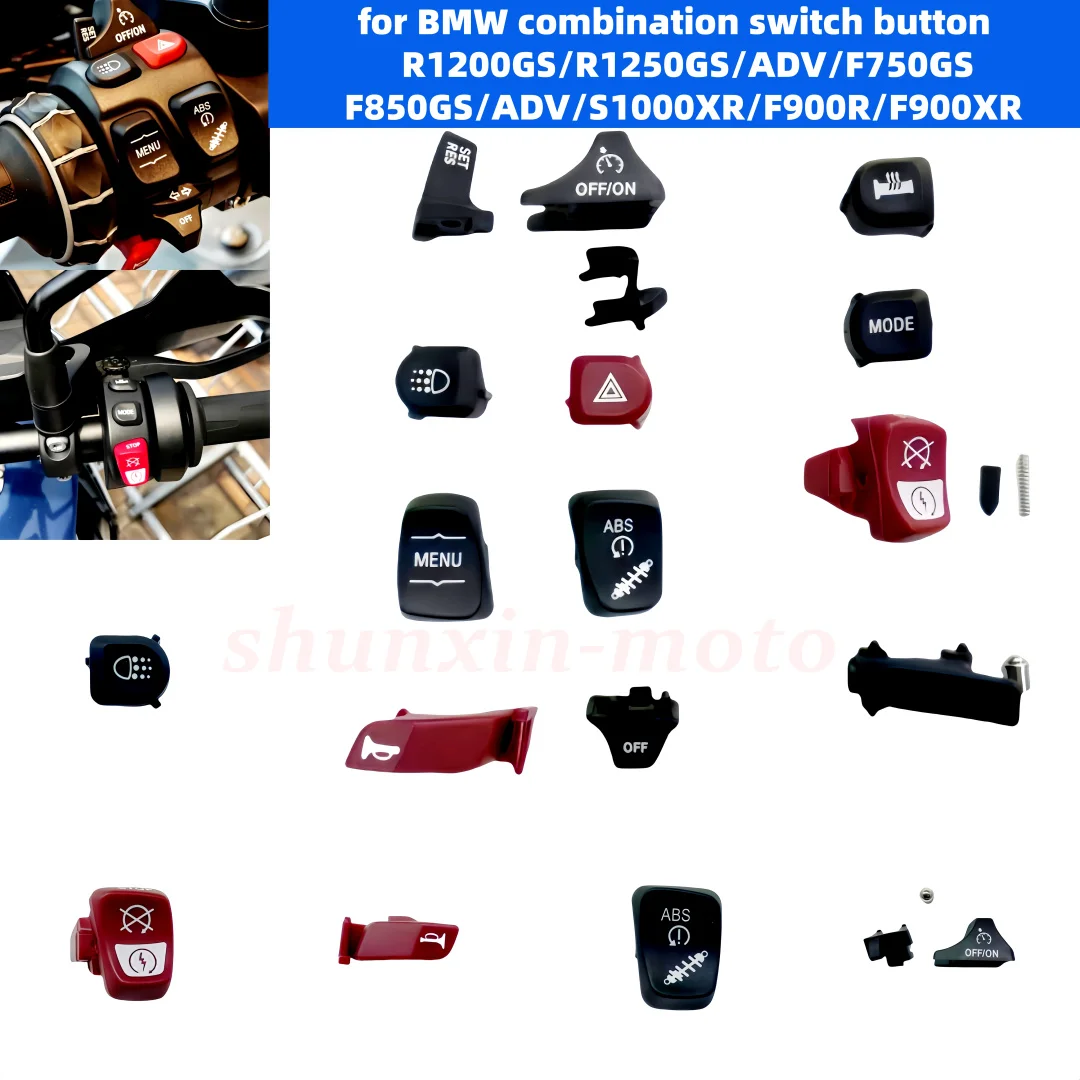 Motorcycle switch button Cover For BMW R1250GS F750GS F850GS ADV C600 ...