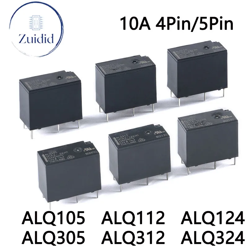 5pcs-1pc-Relays-ALQ305-ALQ312-ALQ324-ALQ105-ALQ112-ALQ124-DC-5V-12V-24V ...