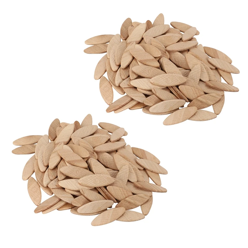 New 200Pcs No. 0 Assorted Wood Biscuits For Tenon Machine Woodworking ...