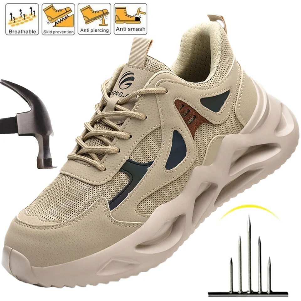 Anti-puncture Indestructible Sneaker Lightweight Breathable Sneaker ...
