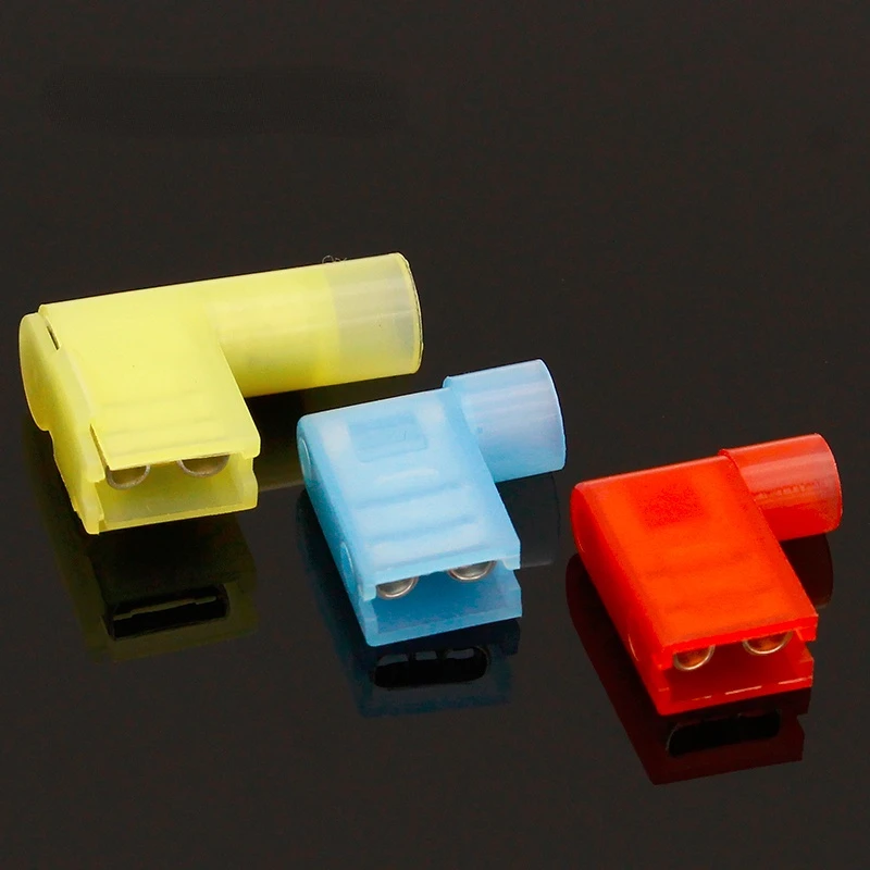 Terminales-aislados-de-nailon-tipo-bandera-terminales-de-ngulo-recto-de ...