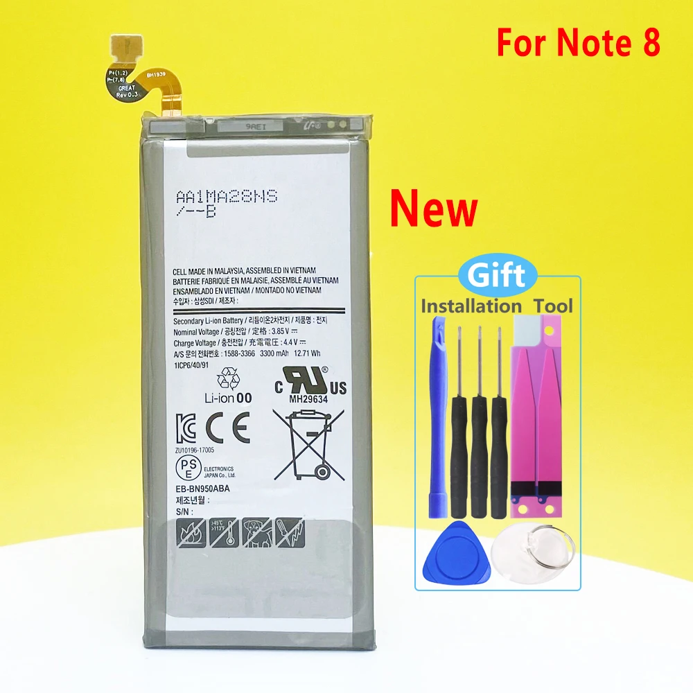 New EB-BN950ABA EB-BN950ABE Battery For GALAXY Note 8 N9500 N9508 SM ...
