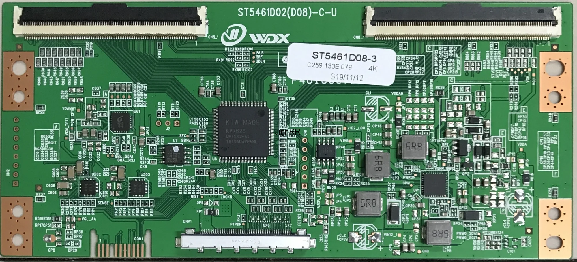 새롭고 업그레이드 된 st5461d02 (D08) C U 로직 보드 화이트 바 st5461d08 3 4K| | - AliExpress