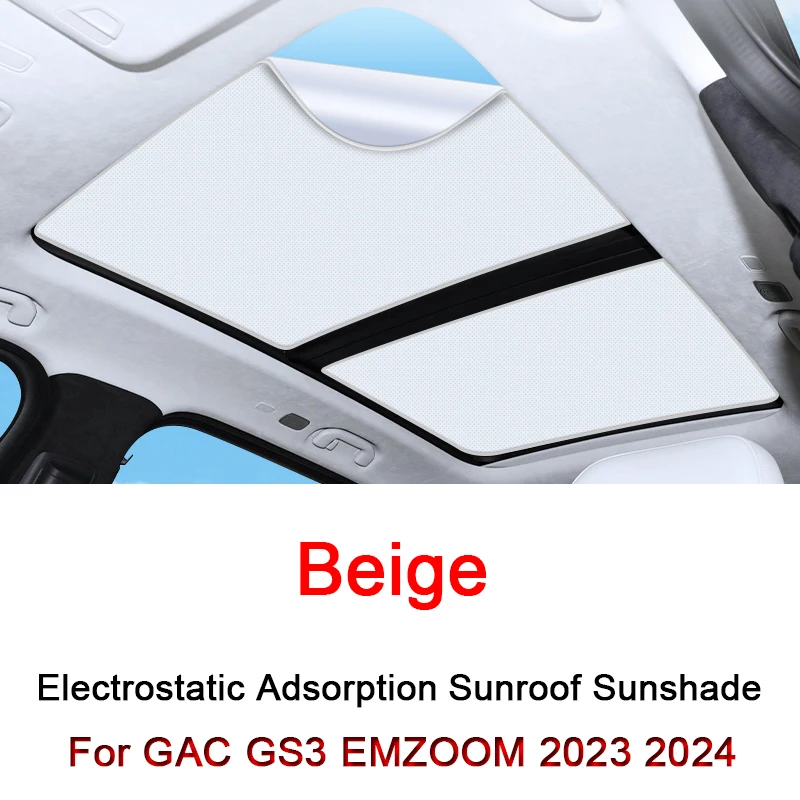 Fit For GAC GS3 EMZOOM 2023 2024 Electrostatic Adsorption Car Roof ...