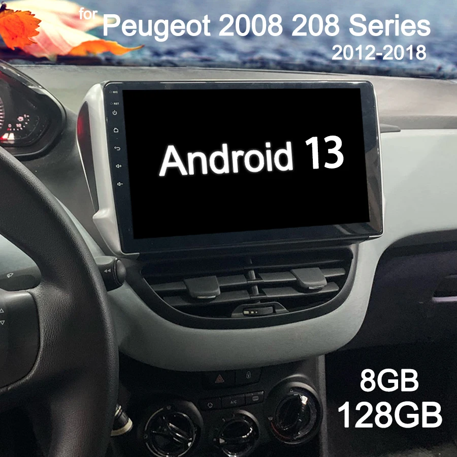 2-Din-Car-Radio-For-Peugeot-2008-208-Multimedia-System-2012-2018-GPS ...