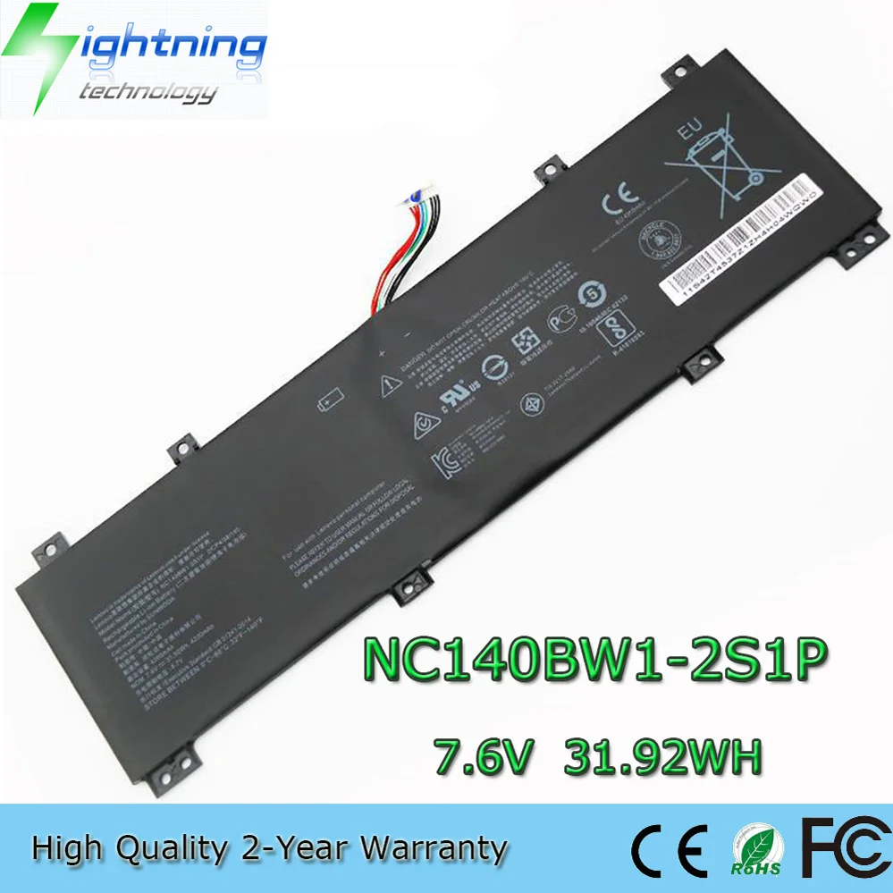 NC140BW1-2S1P 7.6V 31.92Wh Batería para portátil Lenovo IdeaPad 100S ...