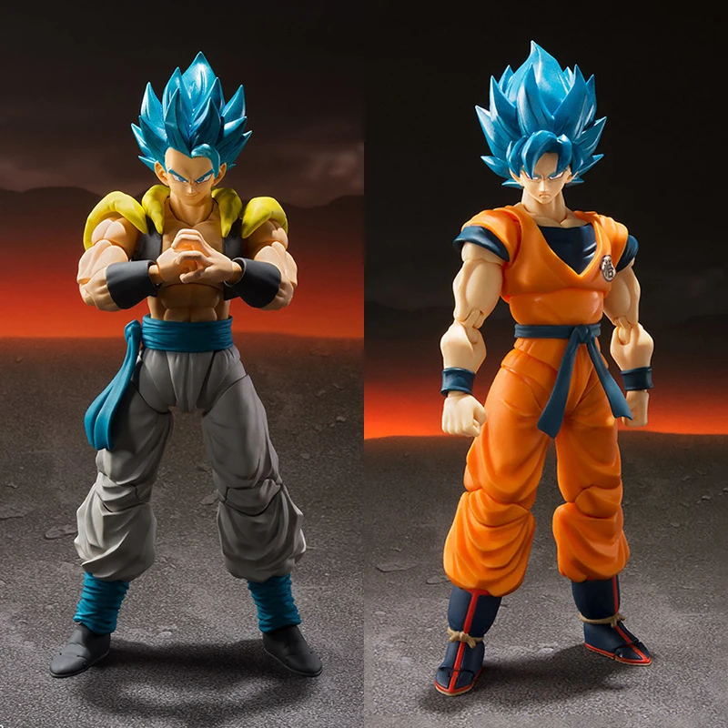 Shf-Dragon-Ball-Z-Figures-Super-Saiyan-God-Goku-Vegeta-Action-Figure ...
