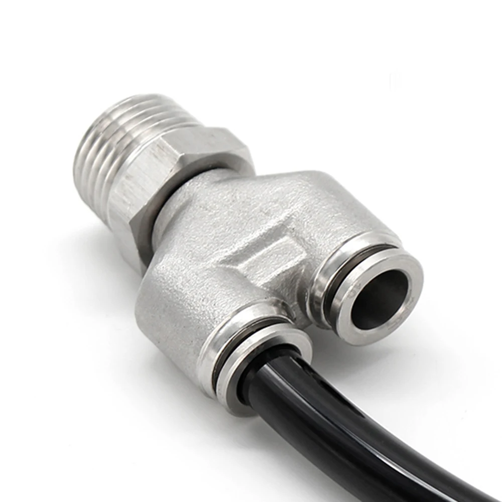 RS PRO Steel Male Pneumatic Quick Connect Coupling, G 1/4 Male Threaded RS