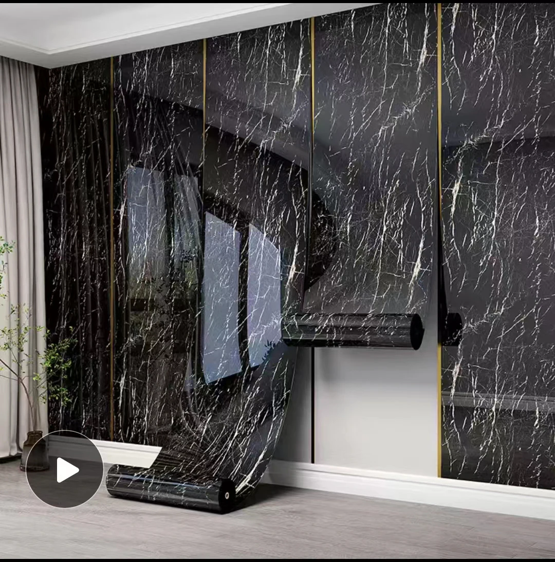 PVC-Wallpaper-Marble-Self-Adhsive-Waterproof-Contact-Paper-for-Bathroom ...