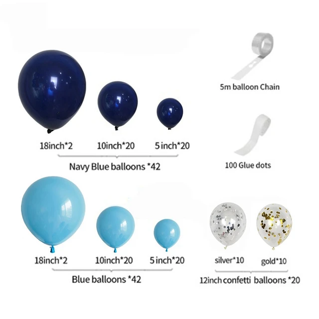 Real Blue Balloons