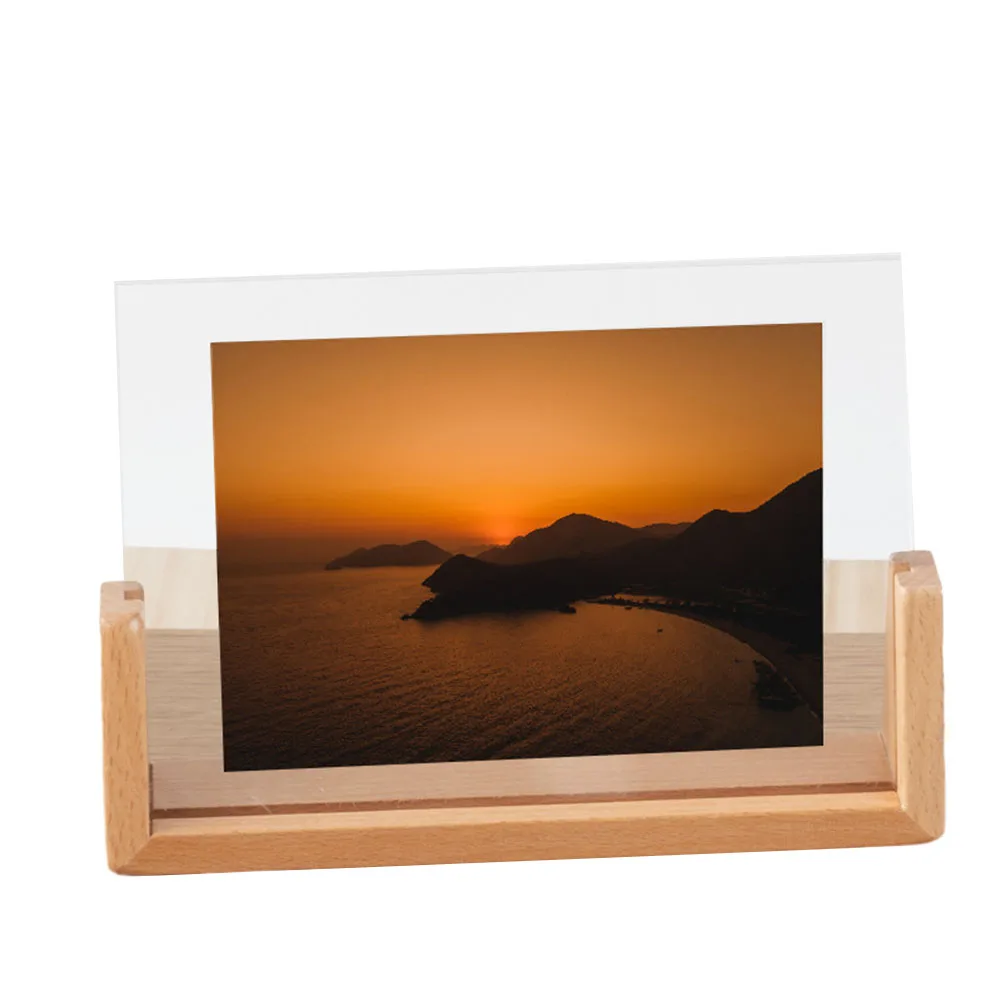 7in-Picture-Frames-Photo-Display-For-Tabletop-Solid-Wood-Acrylic-Photo ...