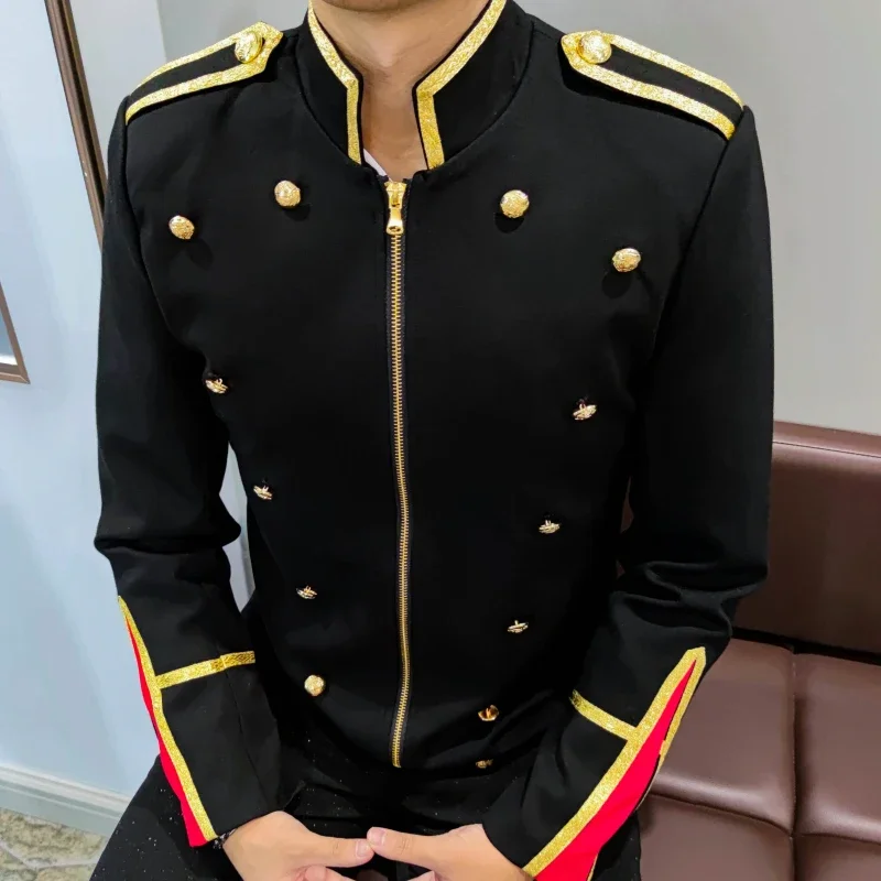 Retro-Stage-Suit-Men-Party-Blazer-Slim-Fit-Jacket-Singer-Coat-Performer ...