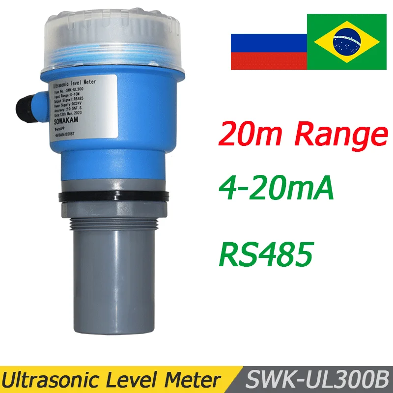 Sensor-de-nivel-ultras-nico-SWK-UL300B-rango-de-20m-sensor-de-l-quido ...