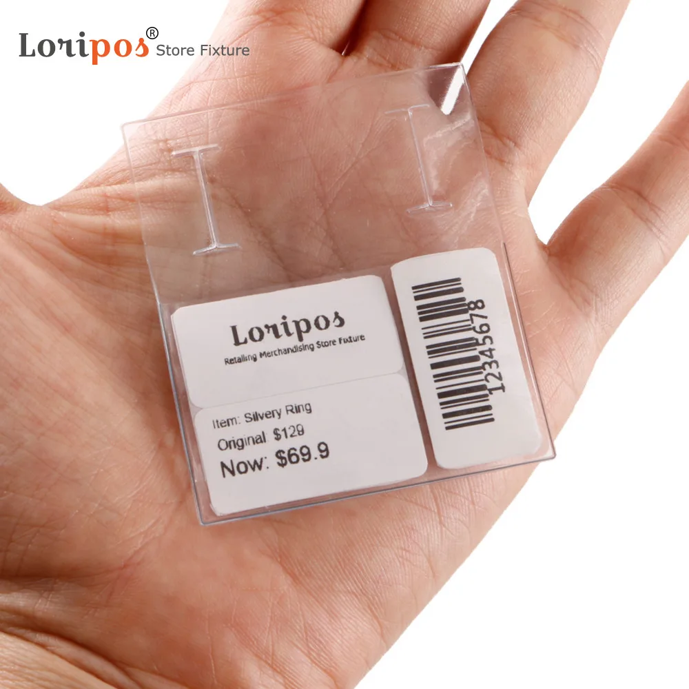 Optical-Tag-Clear-Vinyl-Sleeve-Slip-on-Eyeglasses-Price-Tags-Jewelry ...