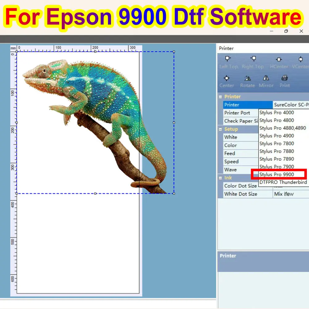 Rip-Software-Dtf-Dongle-For-Epson-9900-Printing-White-Color-Ink-Usb ...