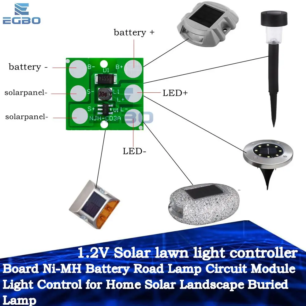 1-2V-Solar-Lawn-Light-Controller-Board-Ni-MH-Battery-Road-Lamp-Circuit ...