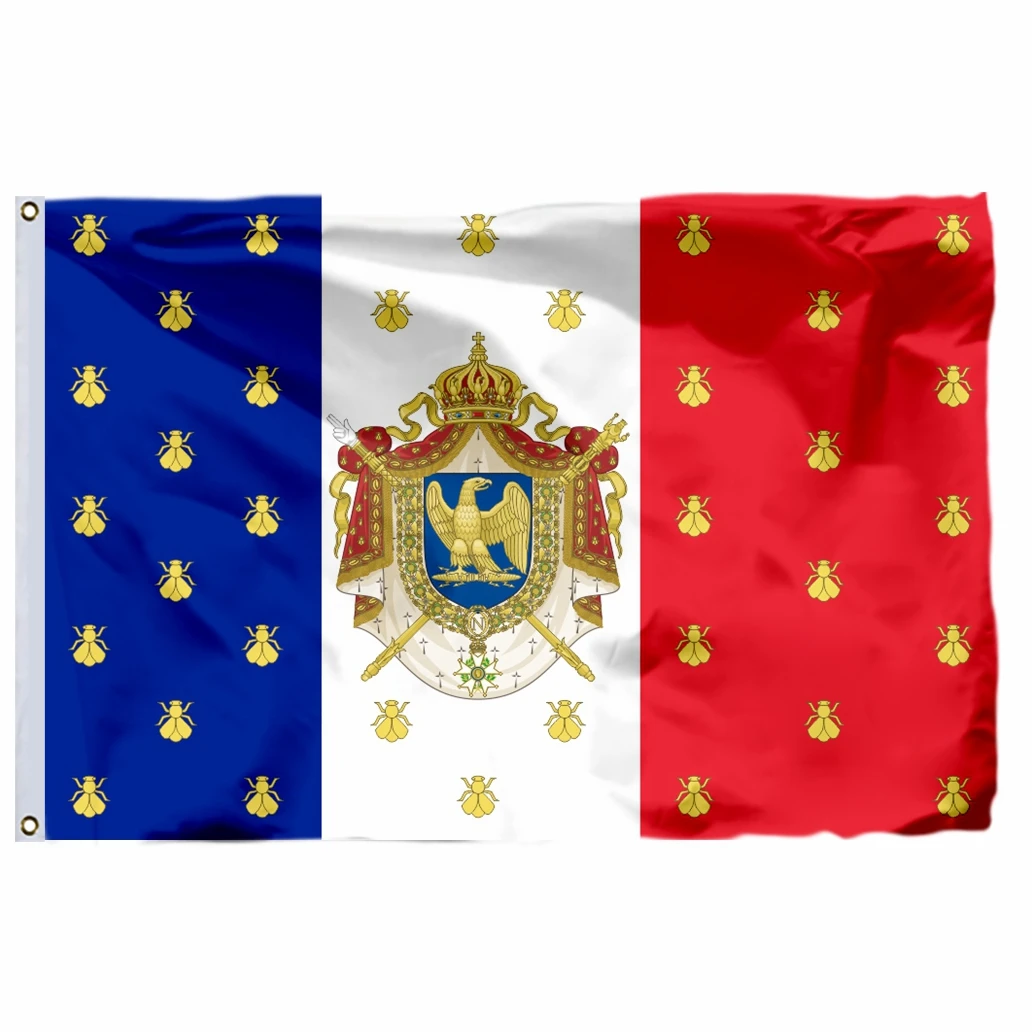 France Imperial Standard Napoleon Iii Flag 90x150cm 3x5ft 100d ...
