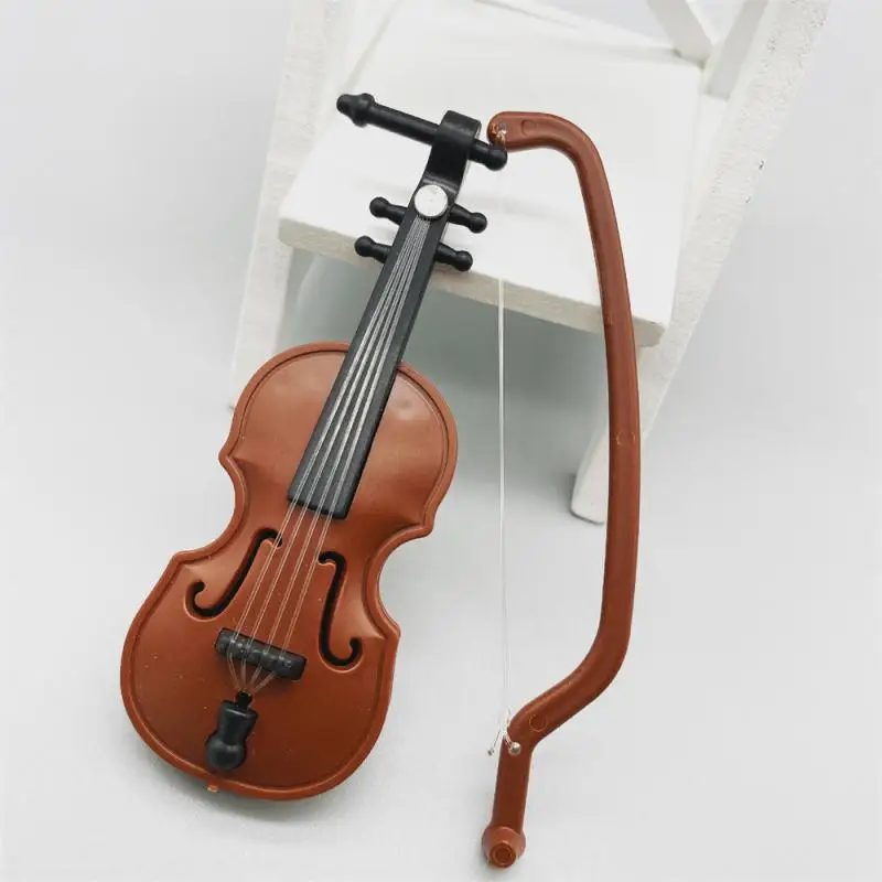 Easy-Storage-Mini-Violin-Sleek-And-Comfortable-Small-Mini-Wooden ...