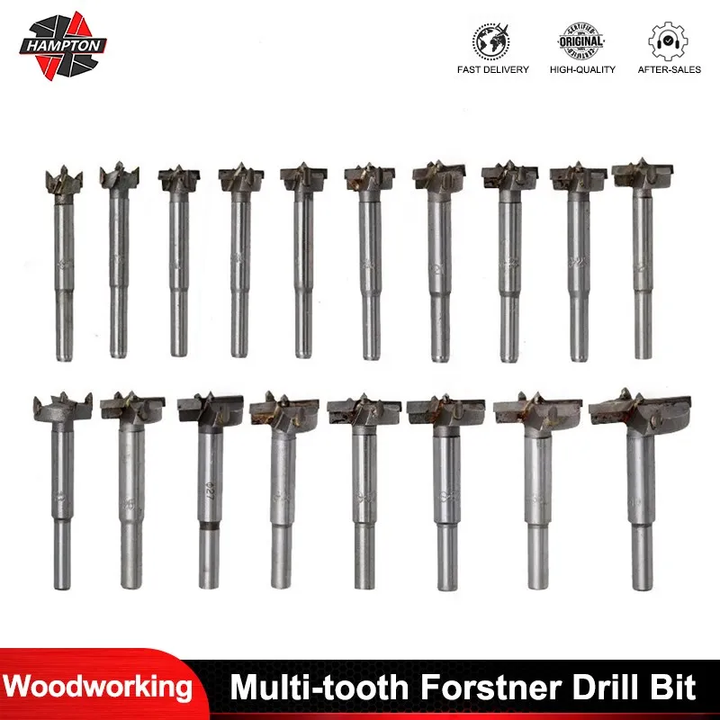 16-18pcs-Woodworking-Multi-tooth-Forstner-Drill-Bits-High-Carbon-Steel ...