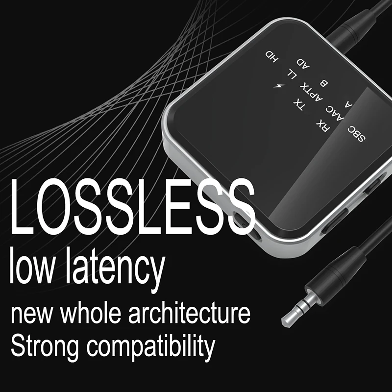 Qualcomm AptX Adaptive Bluetooth Transmitter Receiver, 57% OFF