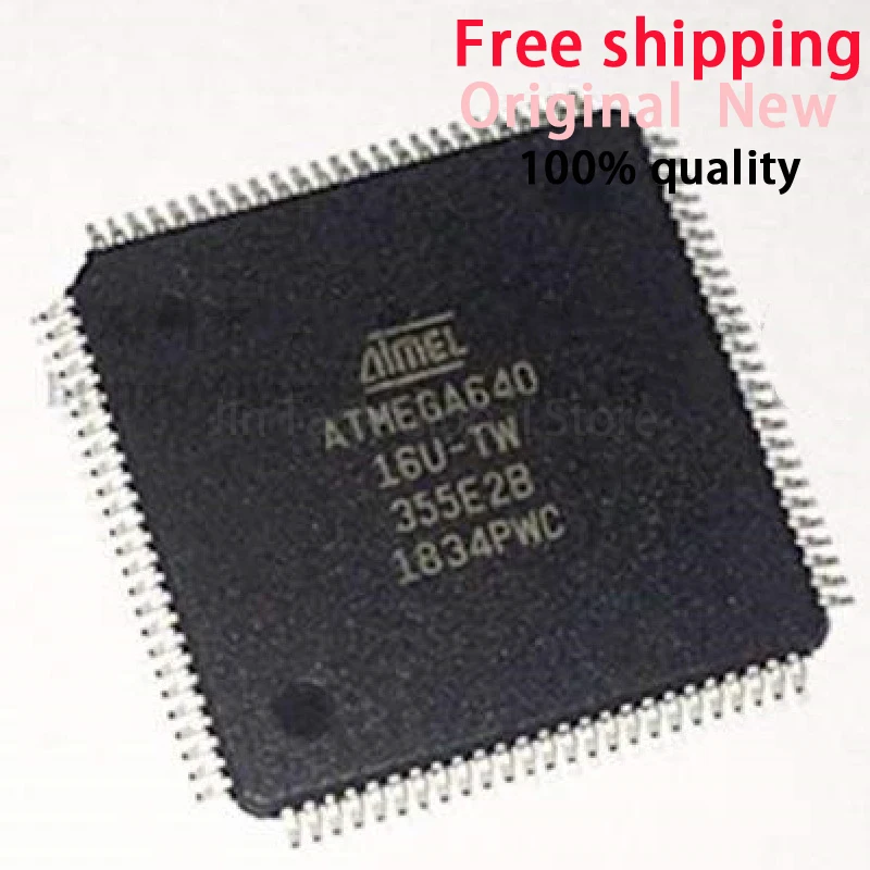 1piece-100-ATMEGA640-16AU-ATMEGA640V-8AU-ATMEGA1280-16AU-ATMEGA1280V ...