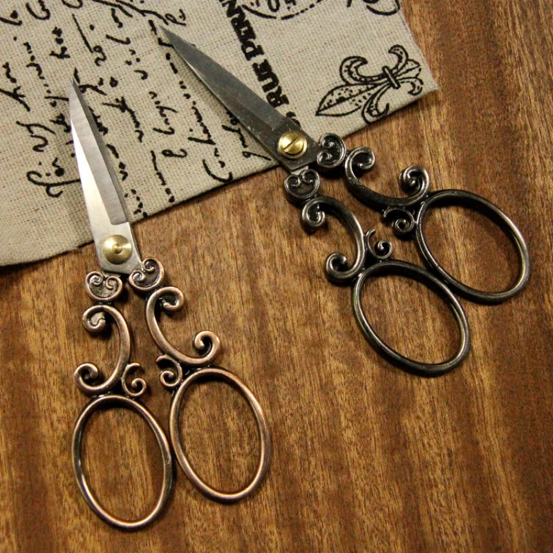 1pc-Vintage-European-Style-Needlework-Embroidery-Scissors-DIY-Handmade ...