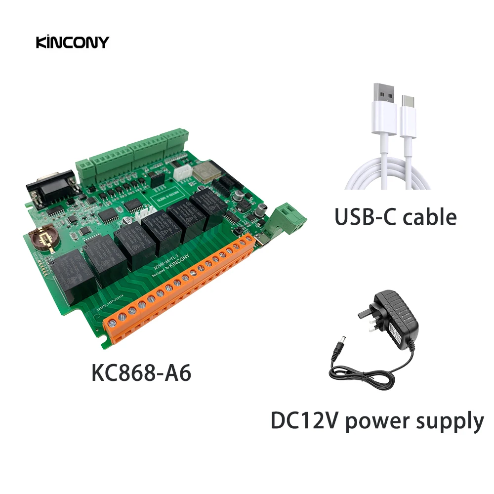 ESPhome – carte de développement ESP32 KC868 A6 Tasmota Wifi intelligent, contrôleur de relais ...