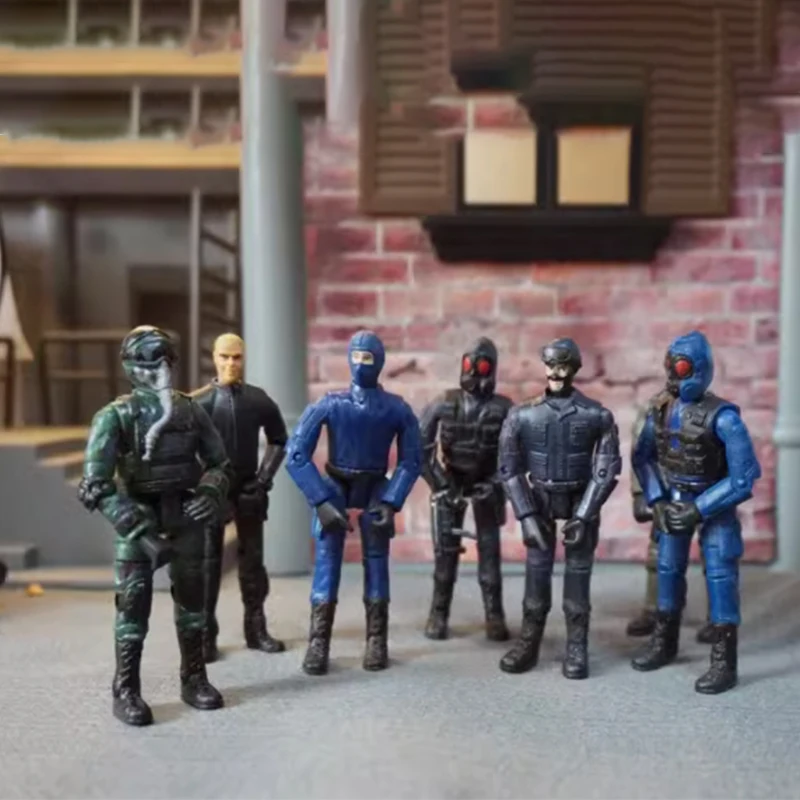 1-18-Scale-Air-Force-Secret-Service-Modern-Soldier-Military-Model-3-75 ...