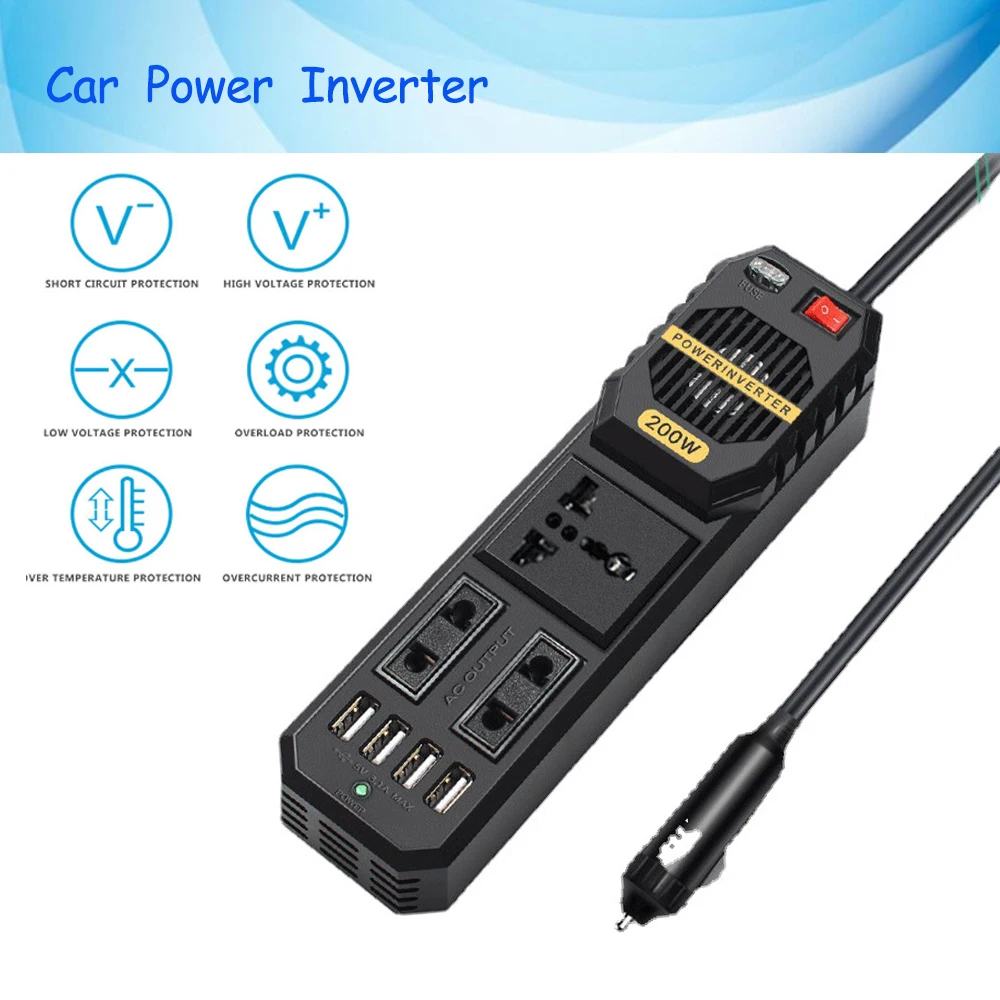200W-Car-Inverter-DC-12V-to-AC-220V-Adapter-Charger-Socket-Auto-Power ...