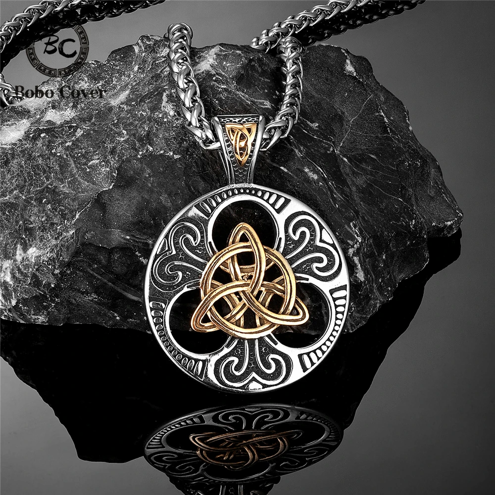 Celtic Shield Knot Necklace