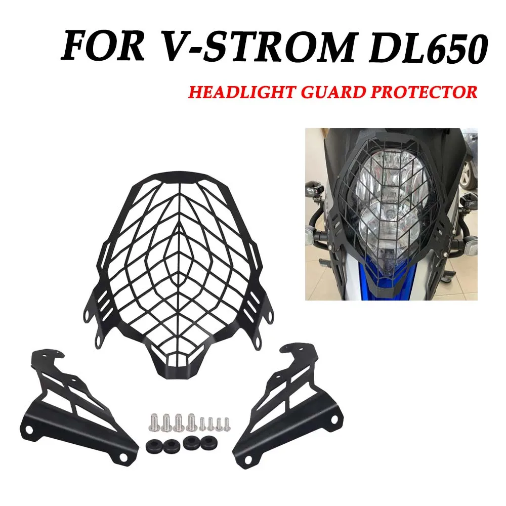Motocicleta-farol-guarda-protetor-grade-capa-para-SUZUKI-V-STORM-650 ...