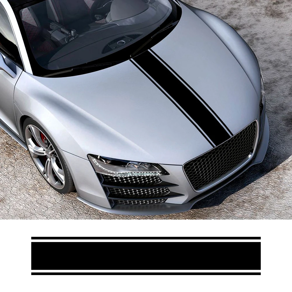 Various-Sizes-Universal-Car-Hood-Cover-Side-Stickers-For-Fashion ...
