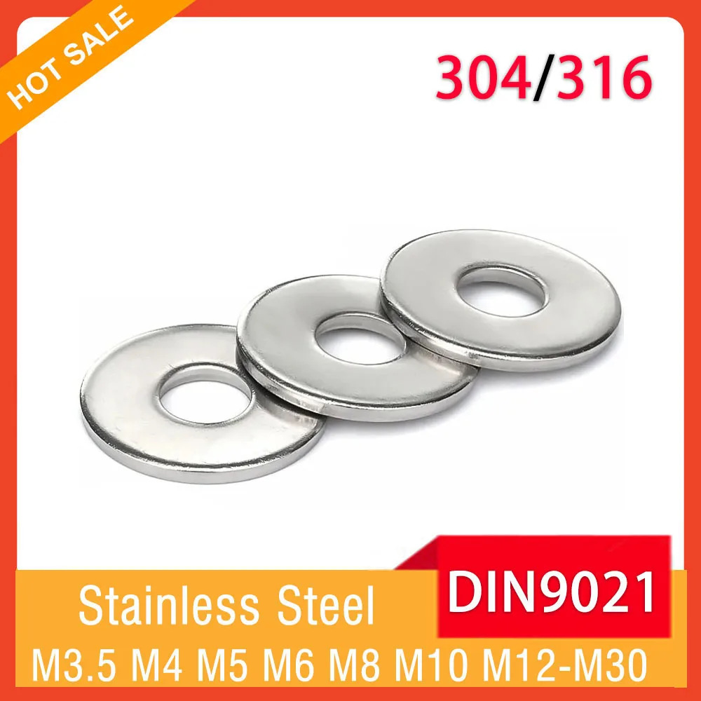 Grande-rondelle-plate-en-acier-inoxydable-grand-joint-plat-M3-M3-5 ...