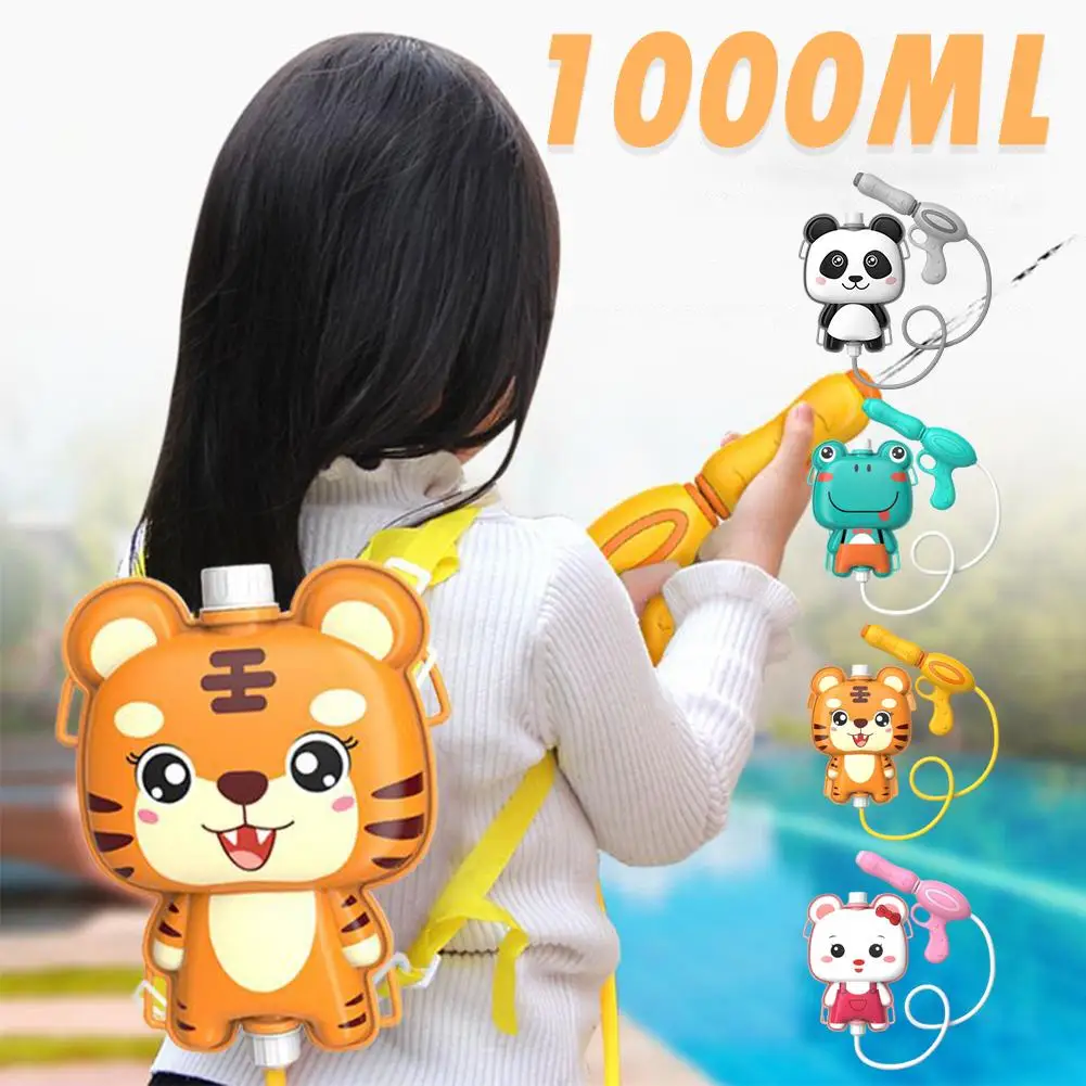 Children-s-Backpack-Water-Toy-Pull-out-Water-Spray-Burst-Boy-Summer ...